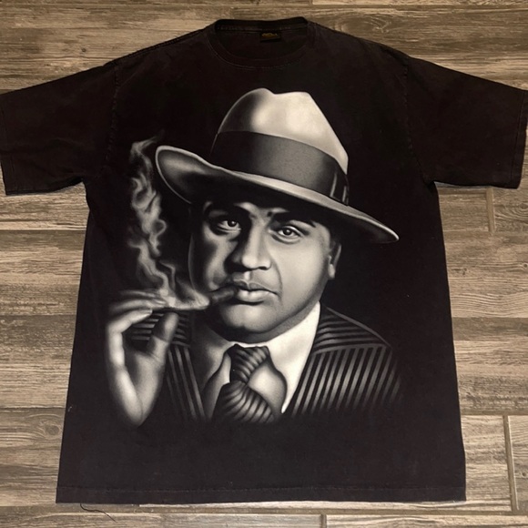 Shirts | Vintage Single Stitch Al Capone Mens Xxl Shirt Changes Tag ...